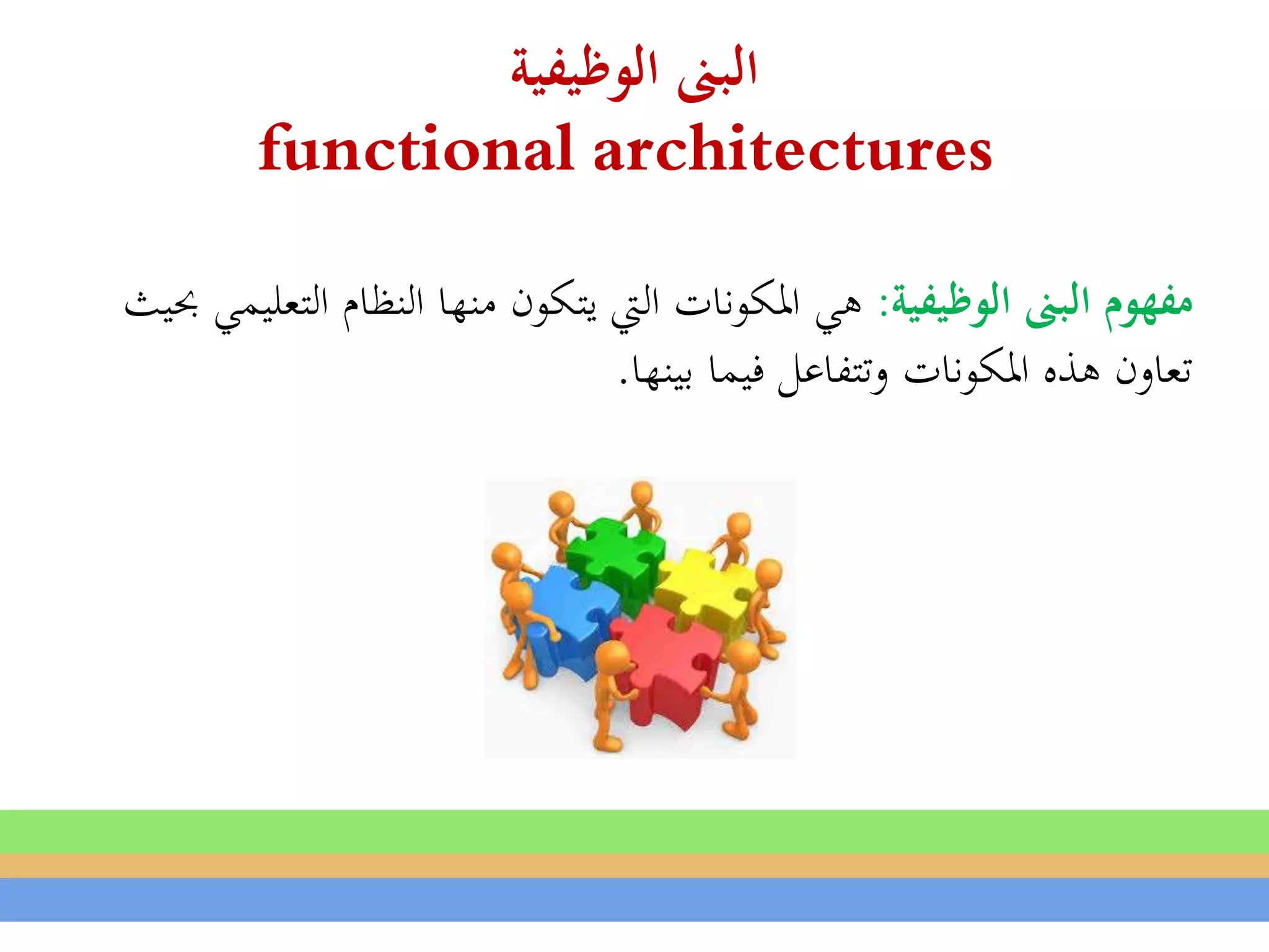 تصميم التعليم والتعلم الالكتروني Ppt