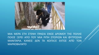 μανιταρια στην πολη! | PPTX