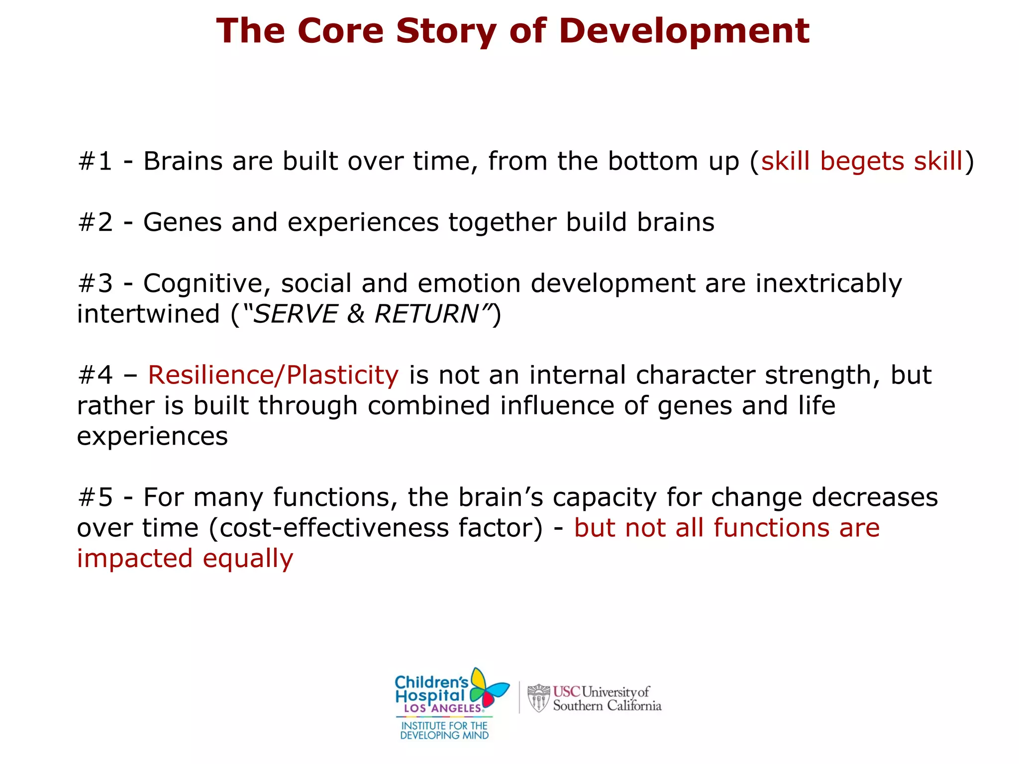 Pat Levitt: Neurodevelopmental Disorder Heterogeneity, Brain ...