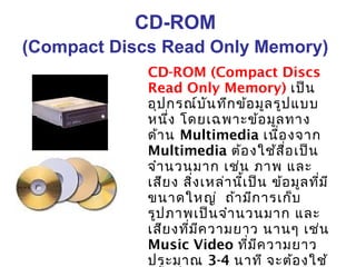 งานส่วนประกอบคอมพิวเตอร์ | PPT