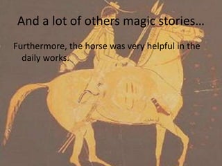 The horse in the mythology! | PPTX