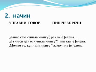 управни говор | PPT