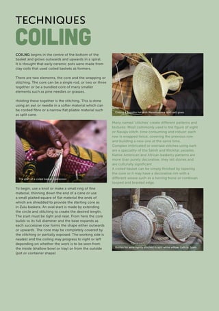 바구니직조기법 총람 | PDF | Needlework | Arts and Crafts