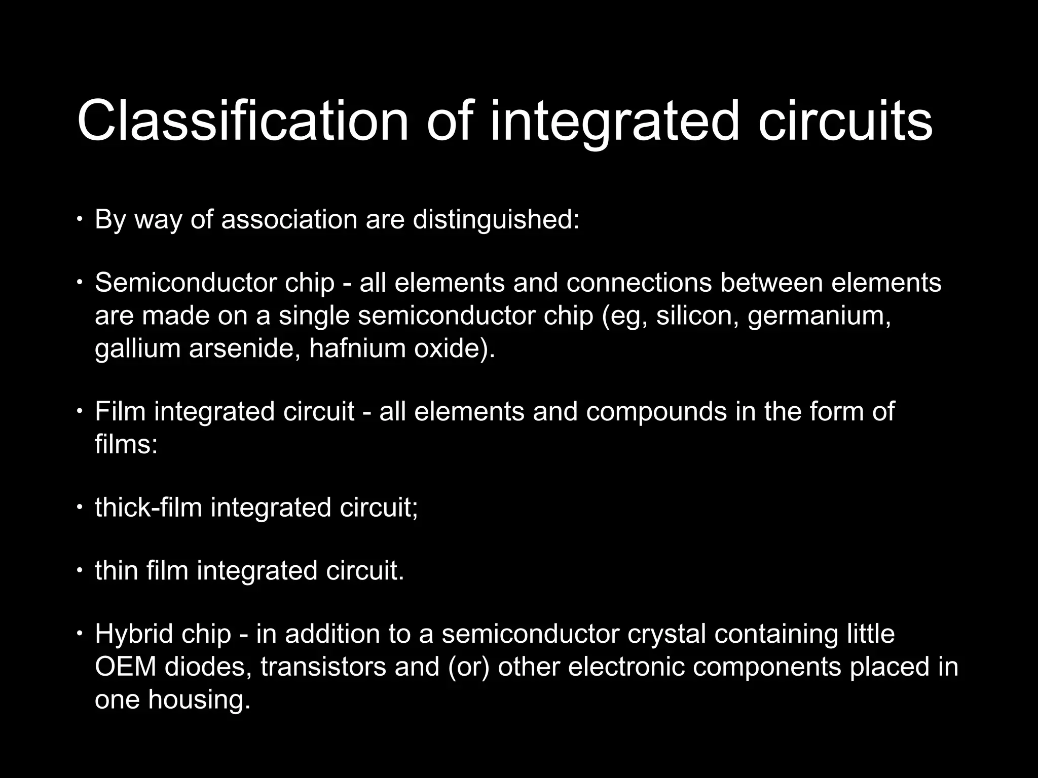 Topology of integral circuit | PPT