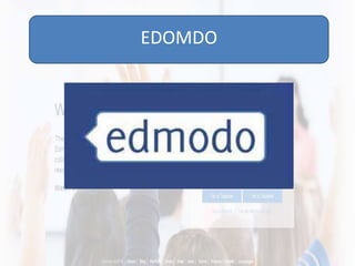 شرح مفصل لبرنامج EDMODO | PPT