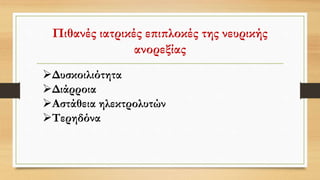 Νευρική Ανορεξια | PPT