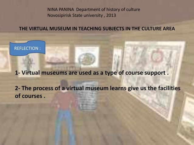 VIRTUAL museum | PPTX | Museums & Galleries | Attractions