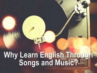 8 Great Tips to Learn English Through Songs and Music | PDF | Music ...
