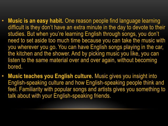 8 Great Tips to Learn English Through Songs and Music | PDF | Music ...