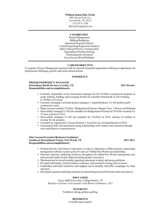 Resume | PDF
