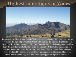 Mountains in UK | PPT