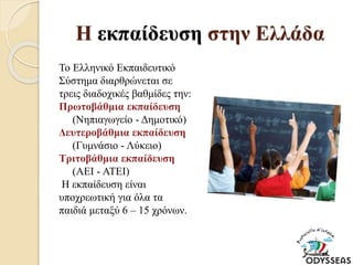 Το Εκπαιδευτικό Σύστημα της Ελλάδας | PPTX