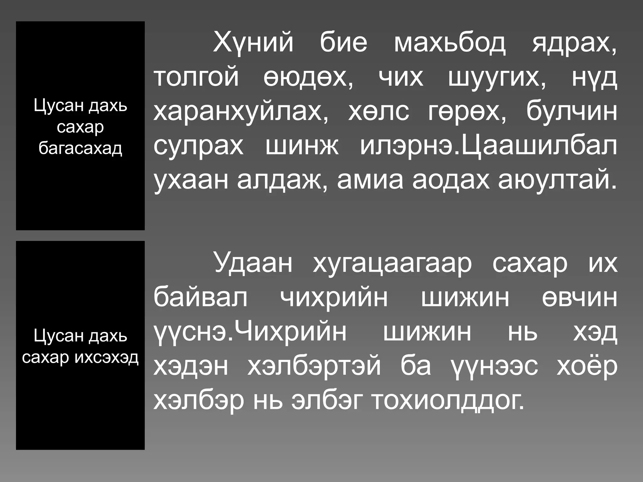 чихрийн шижин өвчин Pptx