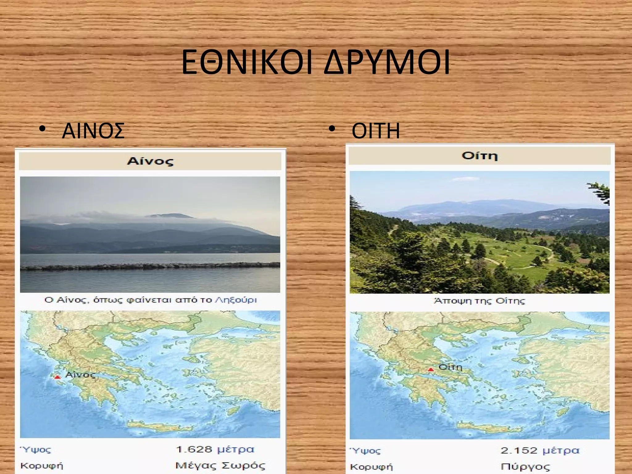 Προστατευόμενες περιοχές | PPT