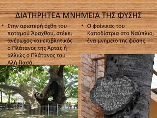 Προστατευόμενες περιοχές | PPT