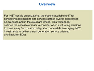 .Net architecture with mule soft | PPT