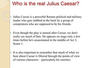 Julius Caesar All Characters