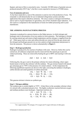 انتاج اليوريا | PDF | Commodities | Economy
