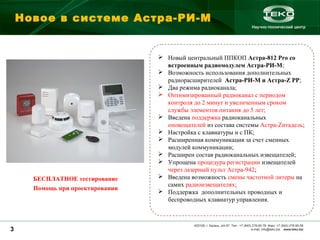 Астра-РИ-М. Поддержка радиоканального оповещения | PPT