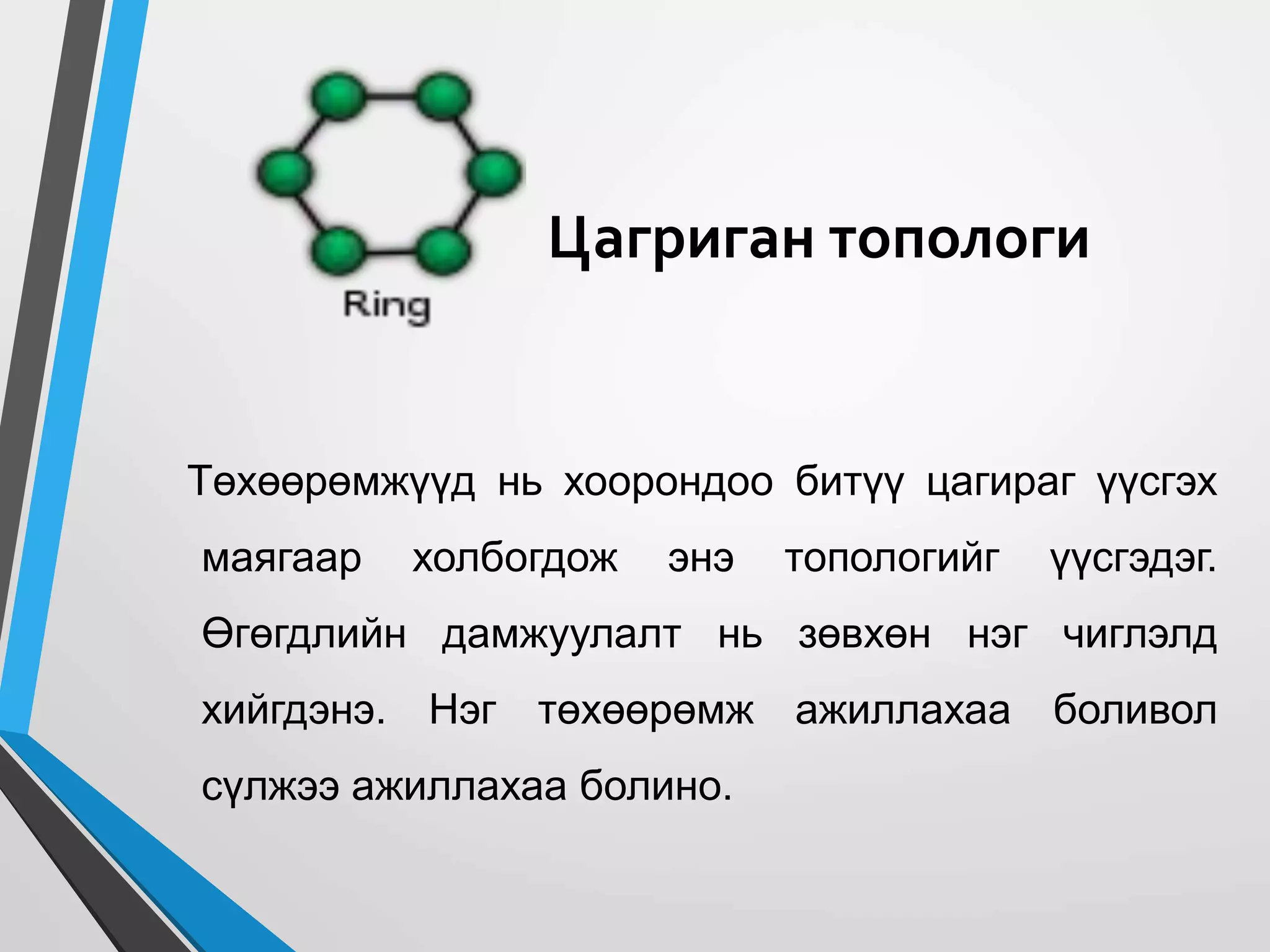 компьютерийн сүлжээний техник хангамж | PPTX