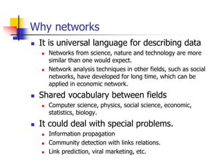 Introduction to Complex Network | PPTX
