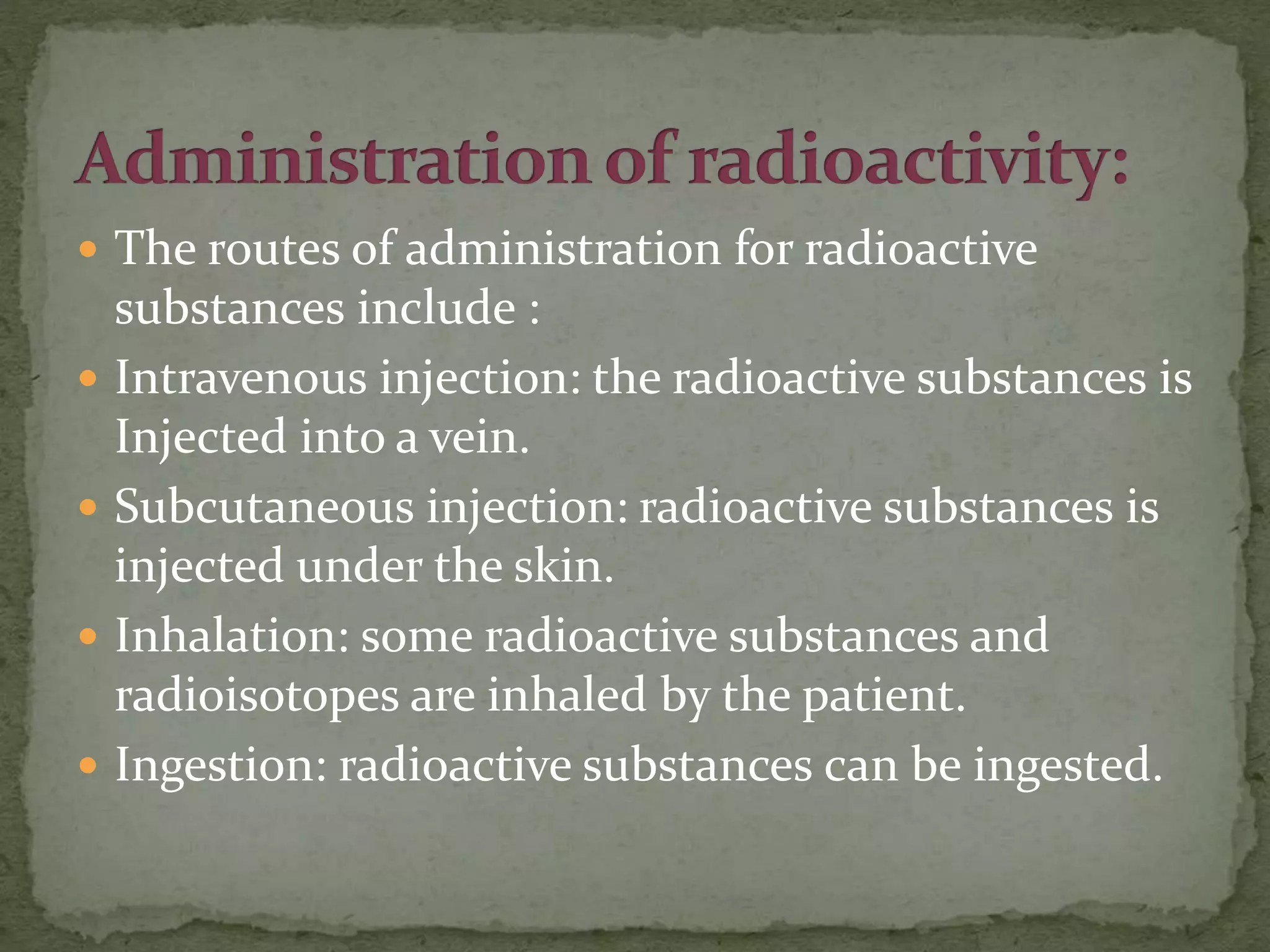 nuclear medicine | PPTX