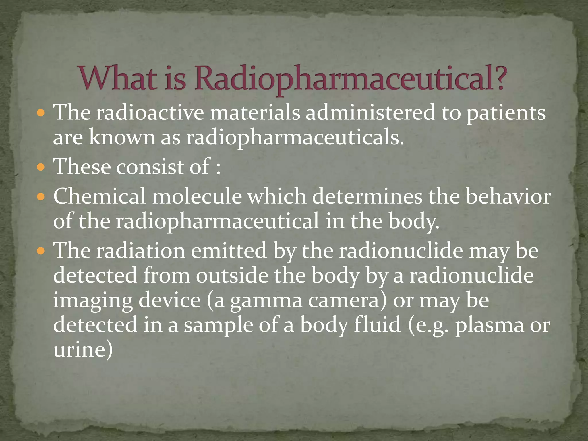 nuclear medicine | PPTX