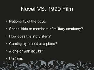 Lord of the Flies Adaptation | PPT