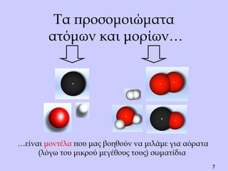 άτομα και μόρια | PPT