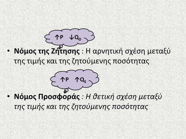 τιμη και ποσοτητα ισορροπιας | PPTX