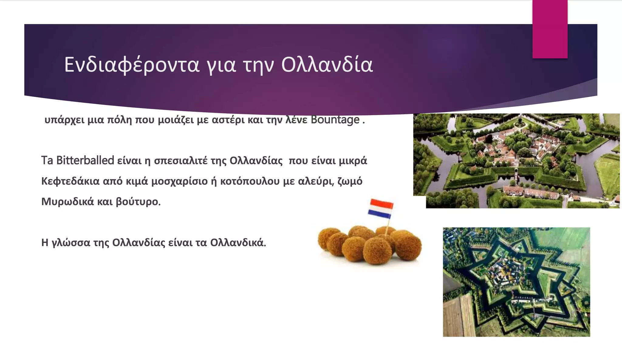 Η Ολλανδία | PPTX
