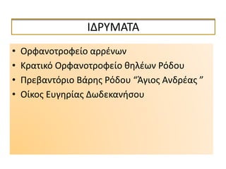 4 ΣΥΜΠΟΣΙΟ ΚΛΙΝΙΚΗΣ ΟΓΚΟΛΟΓΙΑΣ ΡΟΔΟΥ : Η Ιατρική στα Δωδεκάνησα. | PPTX