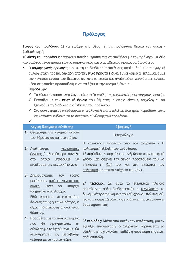 ο προλογος στην εκθεση | PDF
