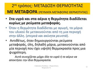 μεταδοση θερμοτητας | PDF