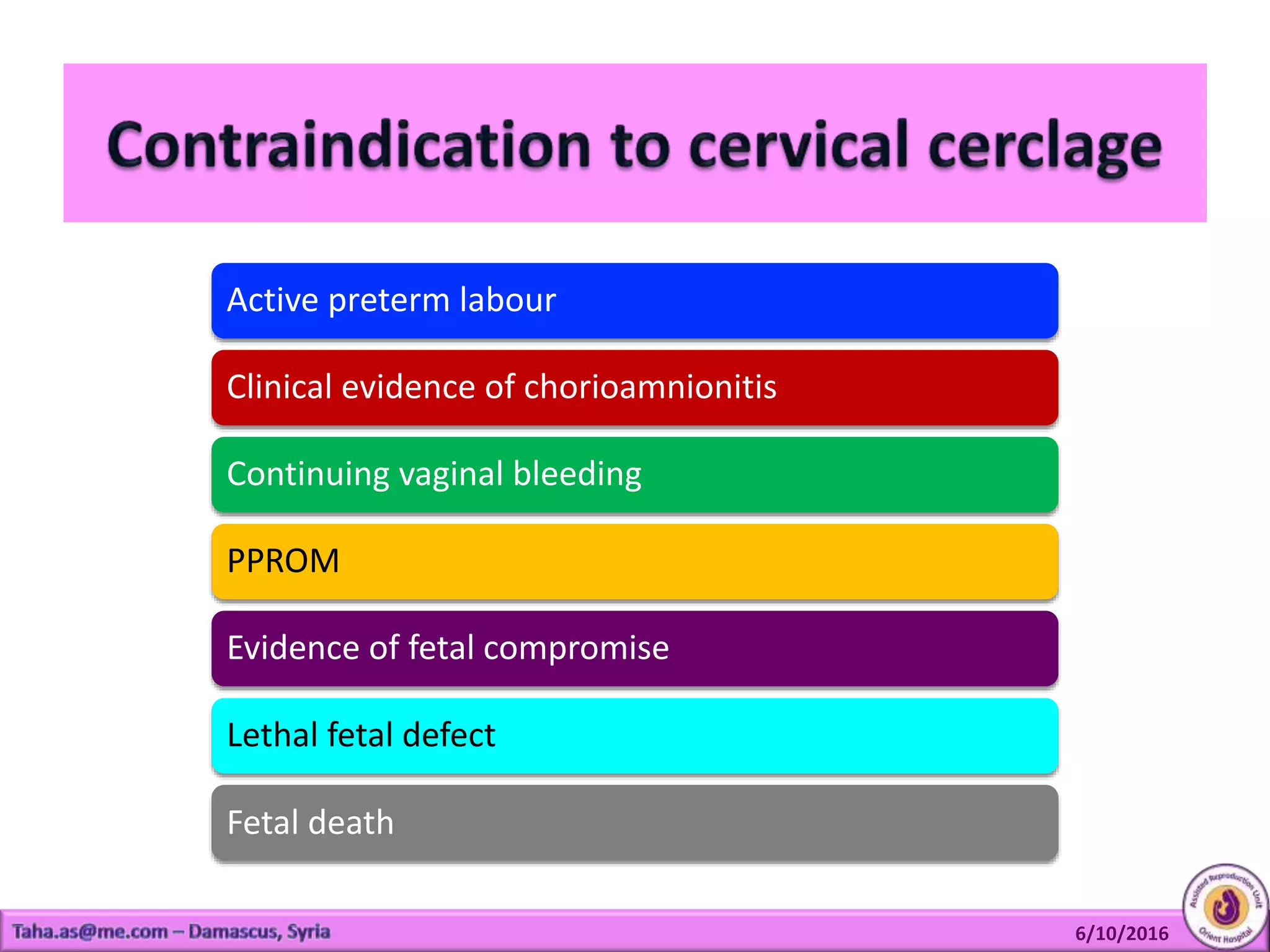Cervical Incompetence | PPTX