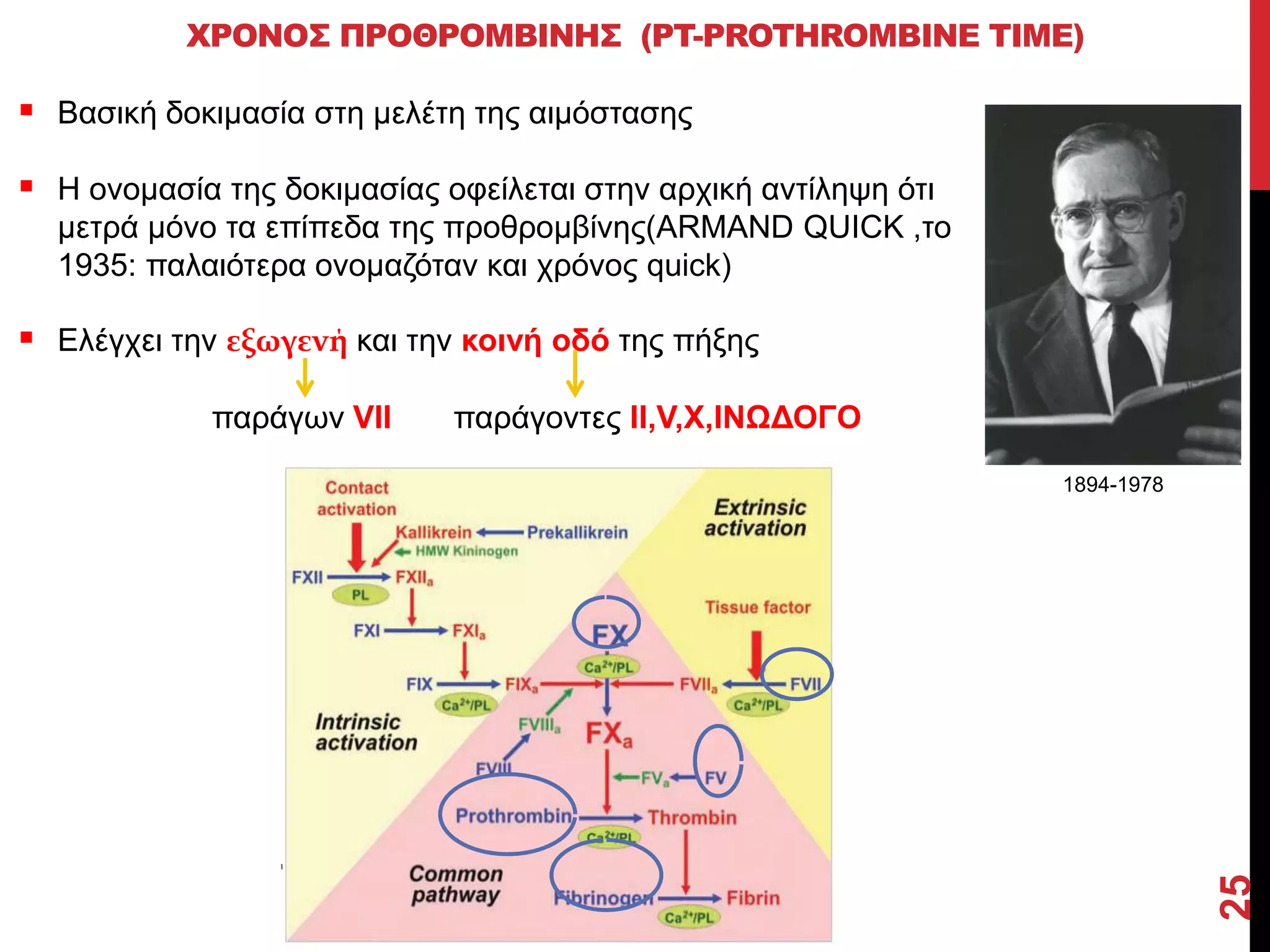 ΚΑΤΑΤΟΠΙΣΤΙΚΕΣ ΔΟΚΙΜΑΣΙΕΣ ΑΙΜΟΣΤΑΣΗΣ | PPTX