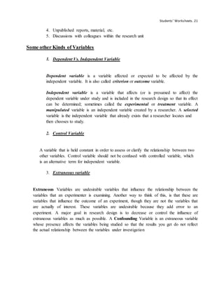 Final worksheet manual synopsis