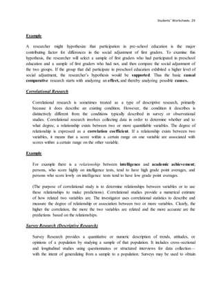 Final worksheet manual synopsis | PDF