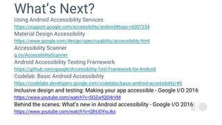 접근성(Accessibility)과 안드로이드 | PDF