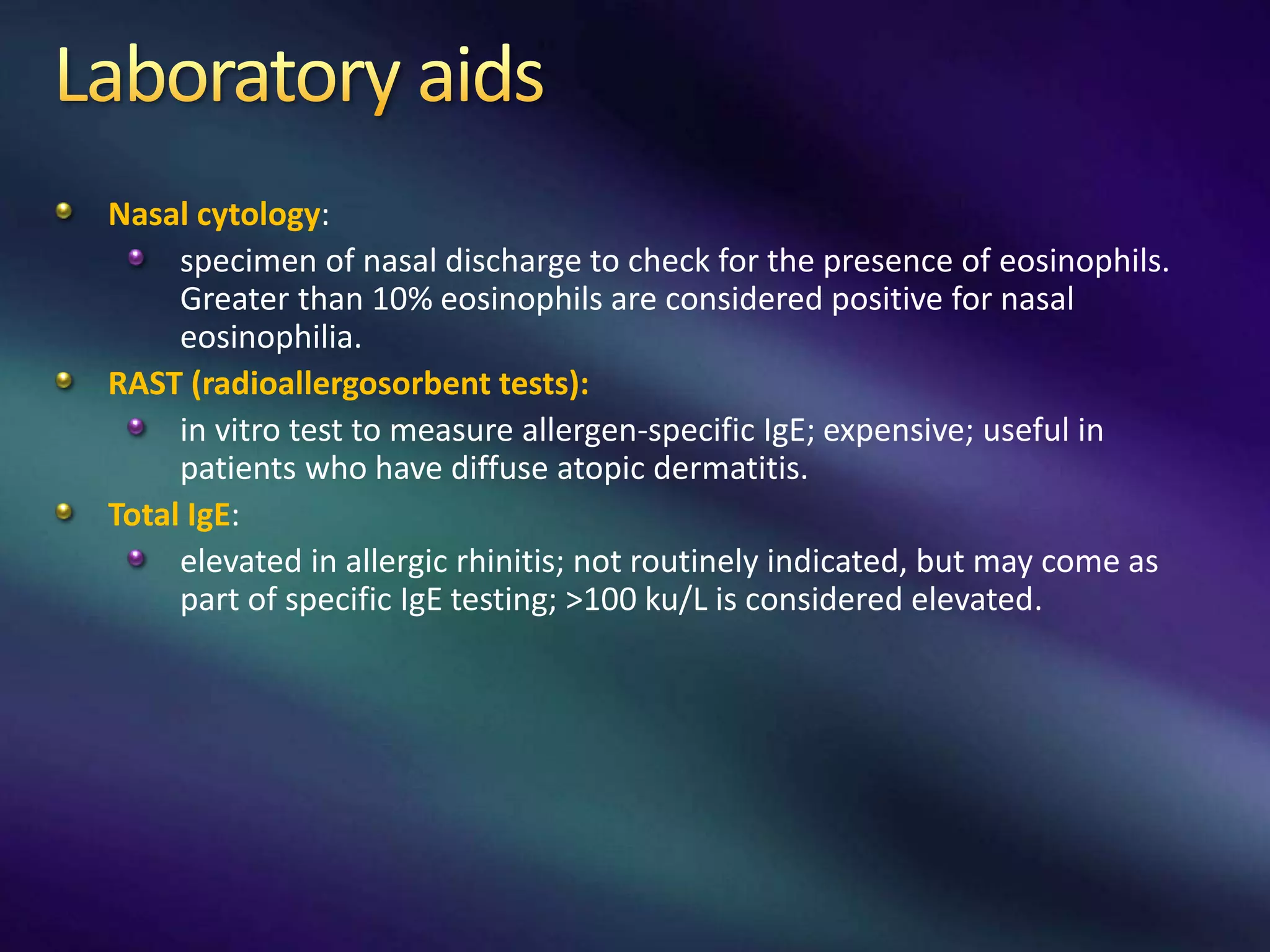 Asthma & allergic rhinitis | PPTX