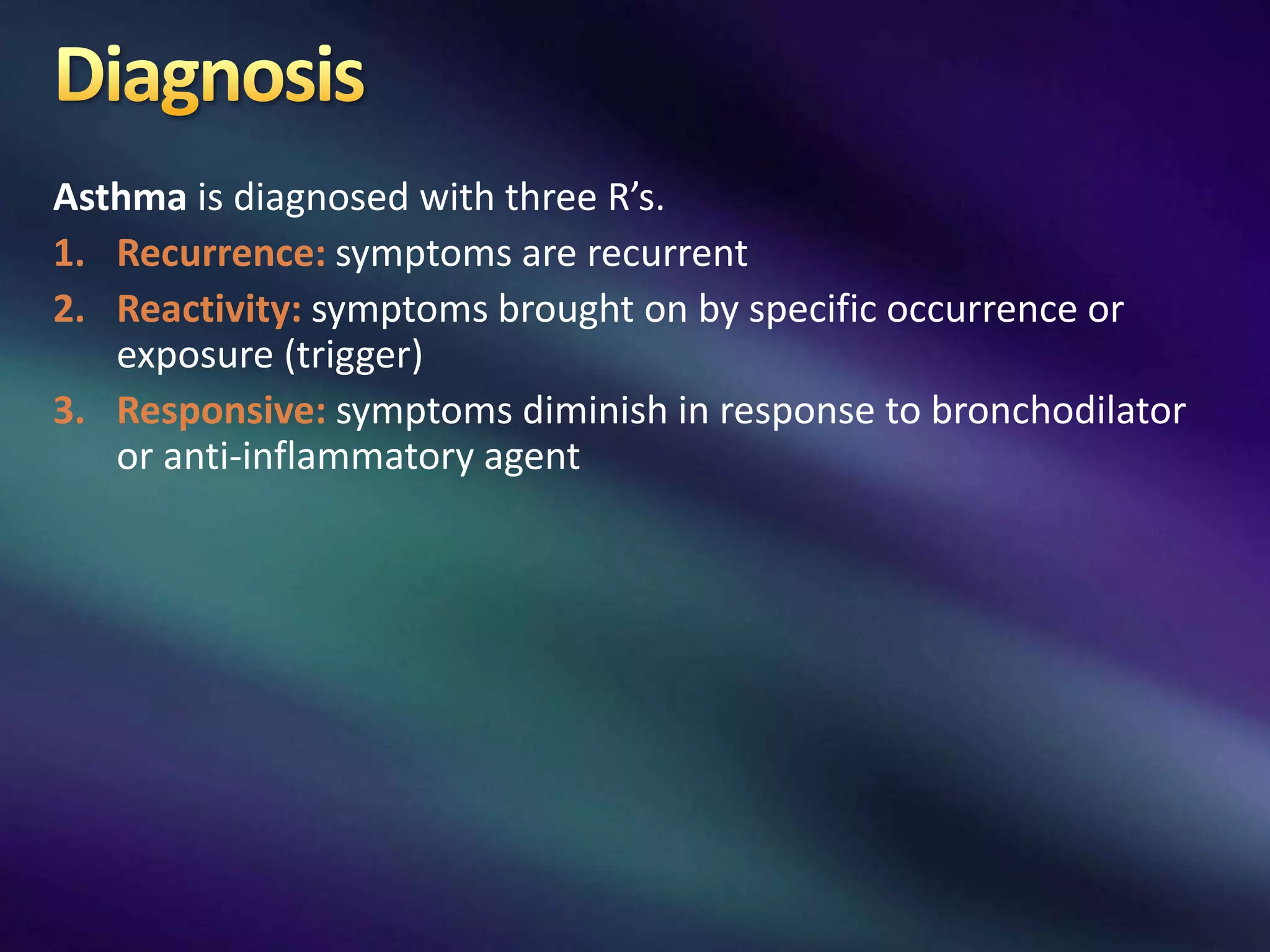 Asthma & allergic rhinitis | PPTX