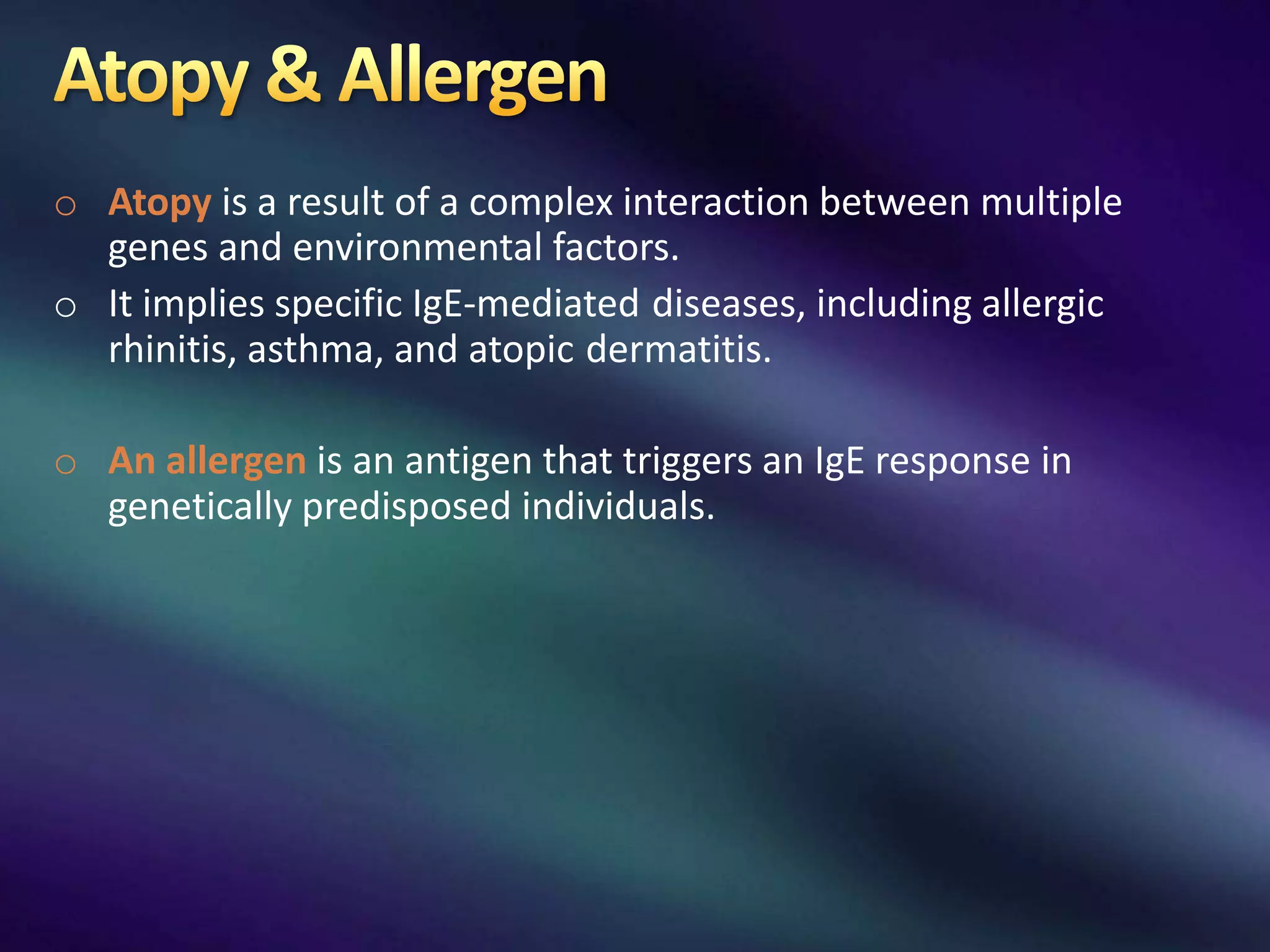 Asthma & allergic rhinitis | PPTX