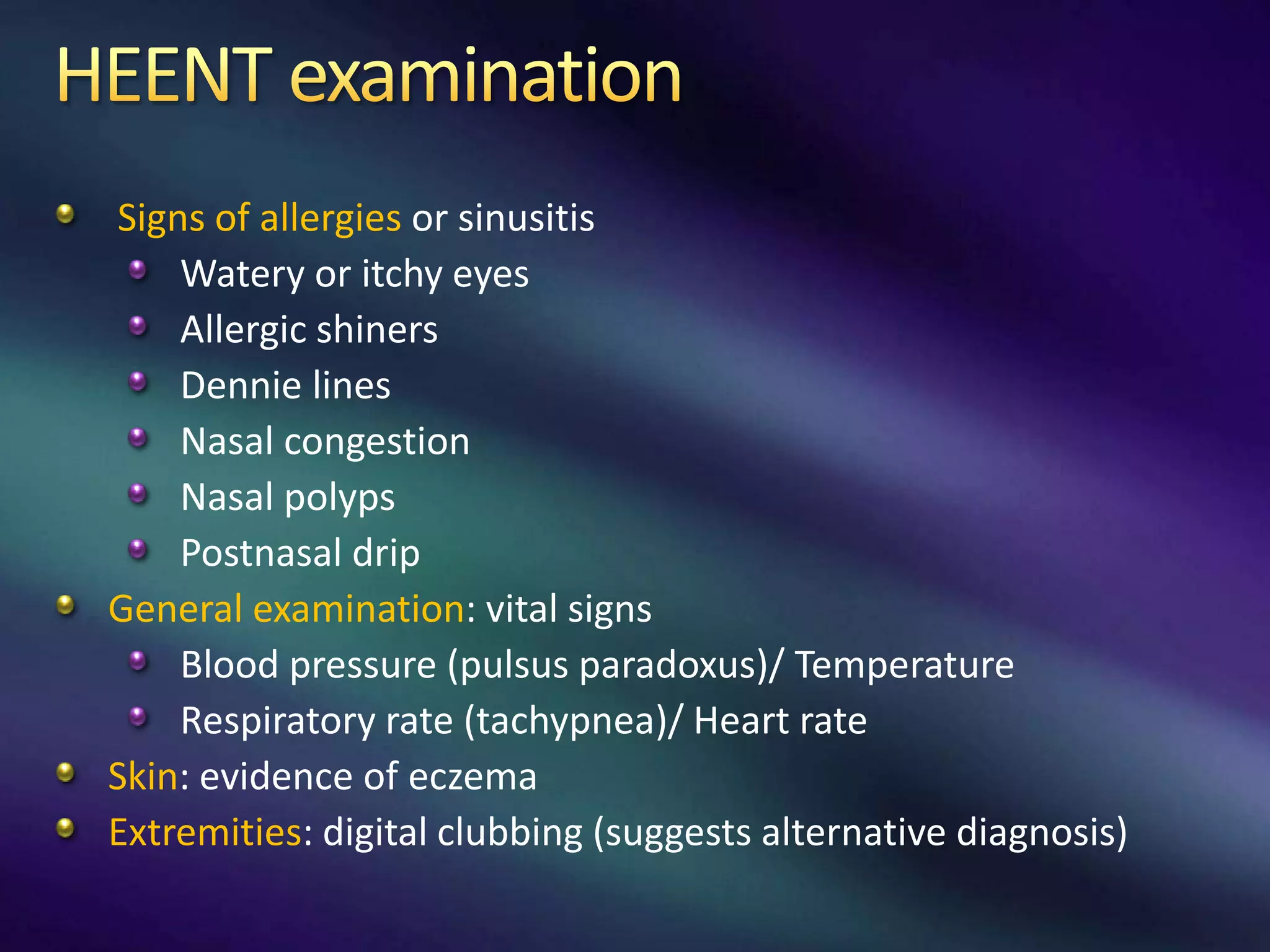 Asthma & allergic rhinitis | PPTX