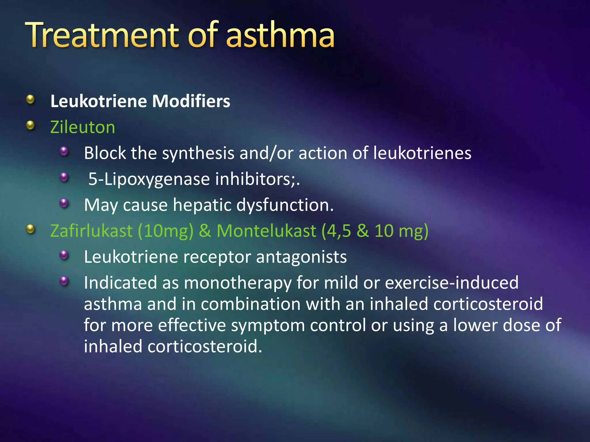 Asthma & allergic rhinitis | PPTX