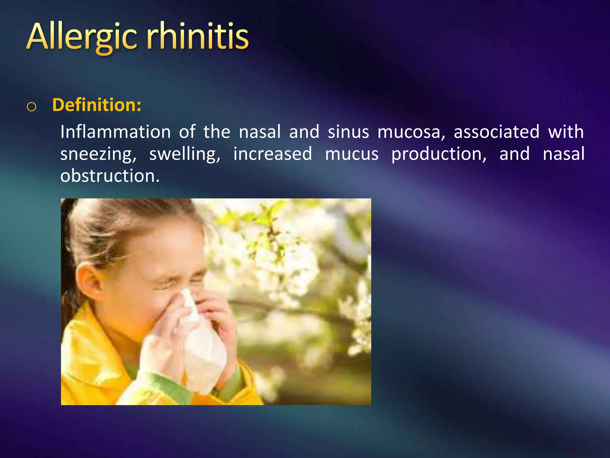 Asthma & allergic rhinitis | PPTX