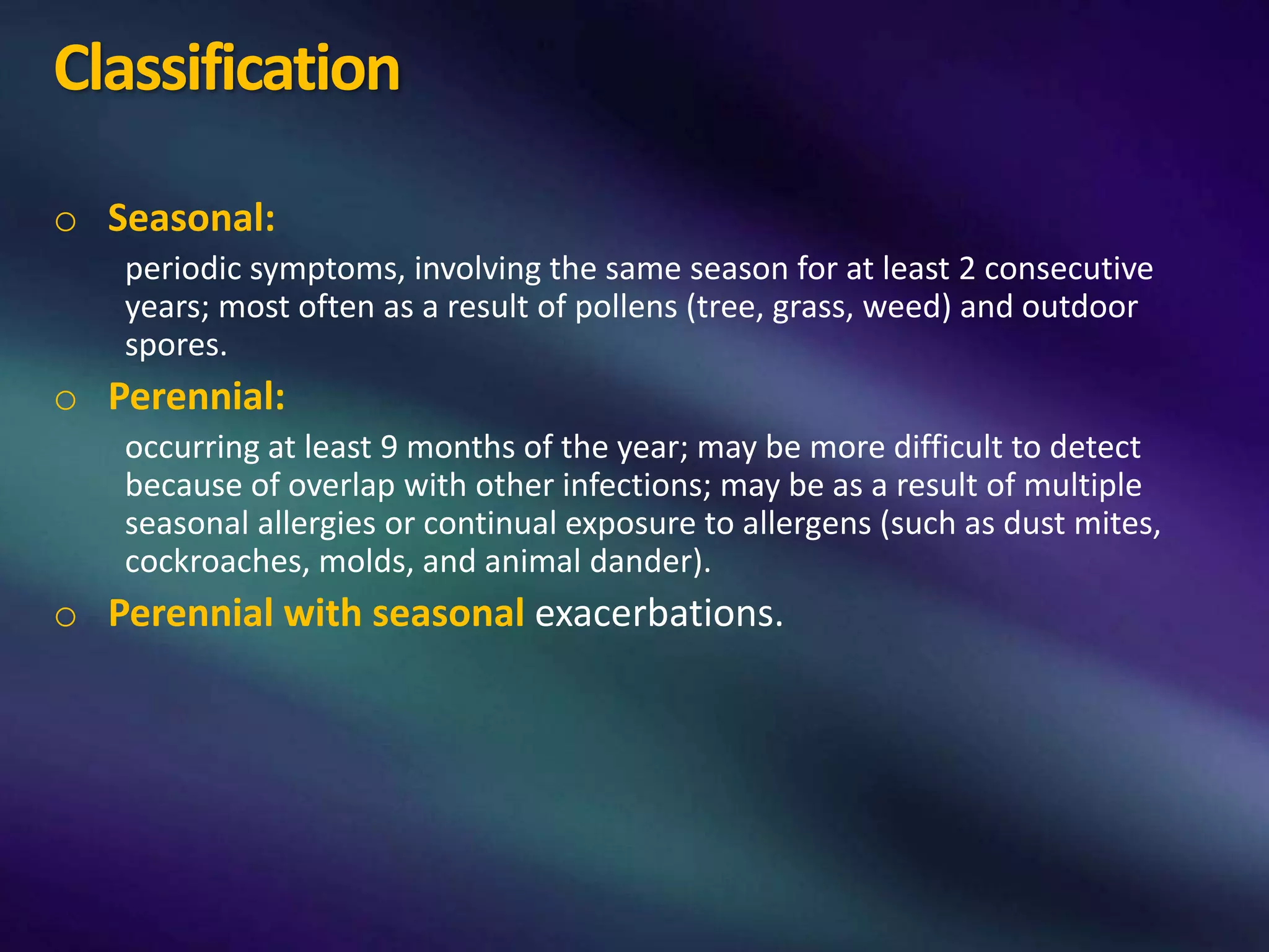 Asthma & allergic rhinitis | PPTX