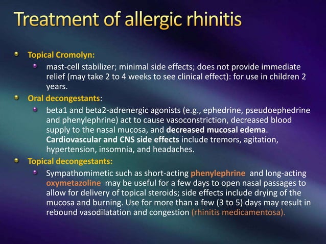 Asthma & allergic rhinitis | PPTX