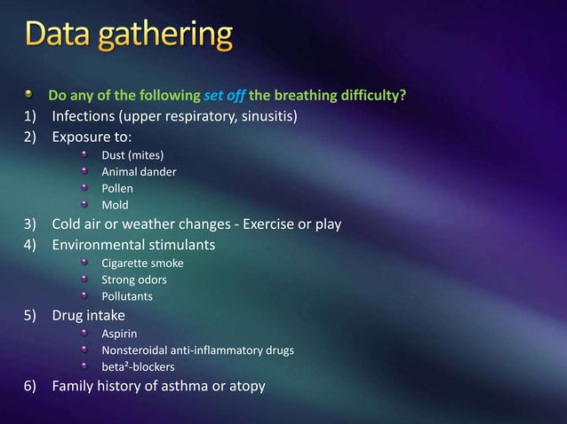 Asthma & allergic rhinitis | PPTX