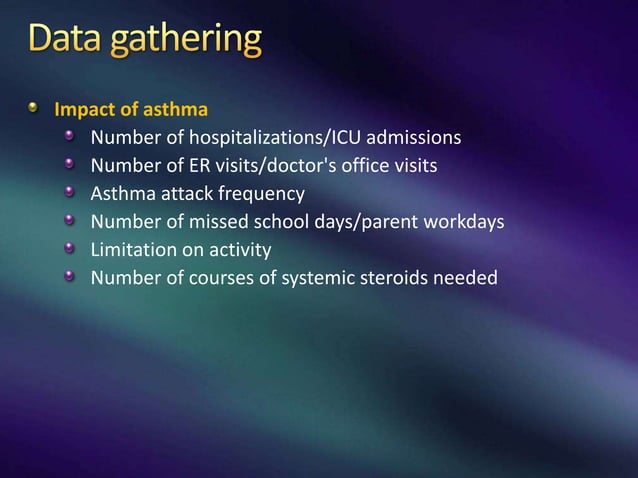 Asthma & allergic rhinitis | PPTX