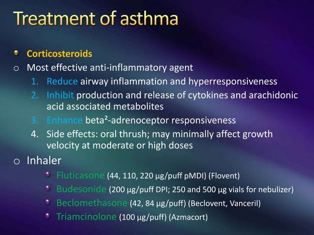 Asthma & allergic rhinitis | PPTX